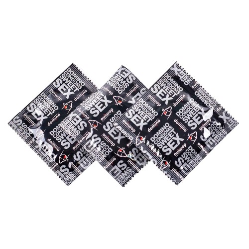 Купить Оральные презервативы Domino Sweet Sex Манго 3 шт арт Luxe6184